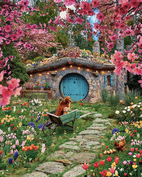 Hobbit House™ Village in Rhode Island